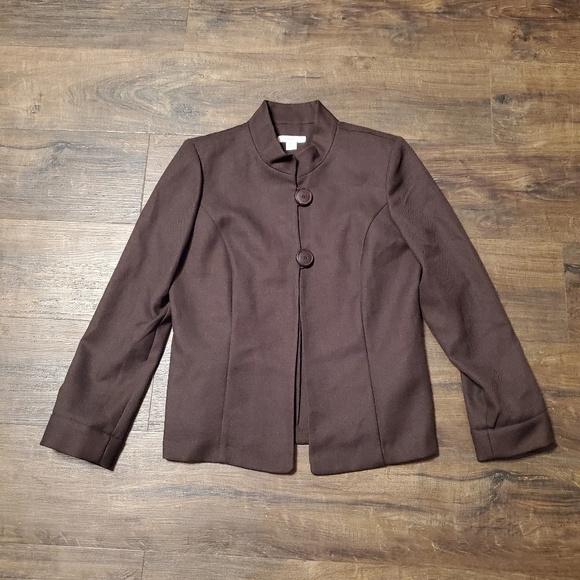 Dress Barn | Jackets & Coats | Dressbarn 8 Brown Jacket | Poshmark